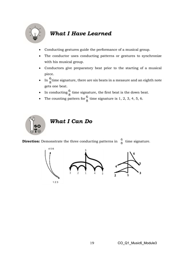 Music6 q1 mod3_rhythm-conduct-time-signatures_version3 | PDF | Music ...