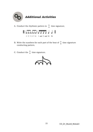 Music6 q1 mod3_rhythm-conduct-time-signatures_version3 | PDF
