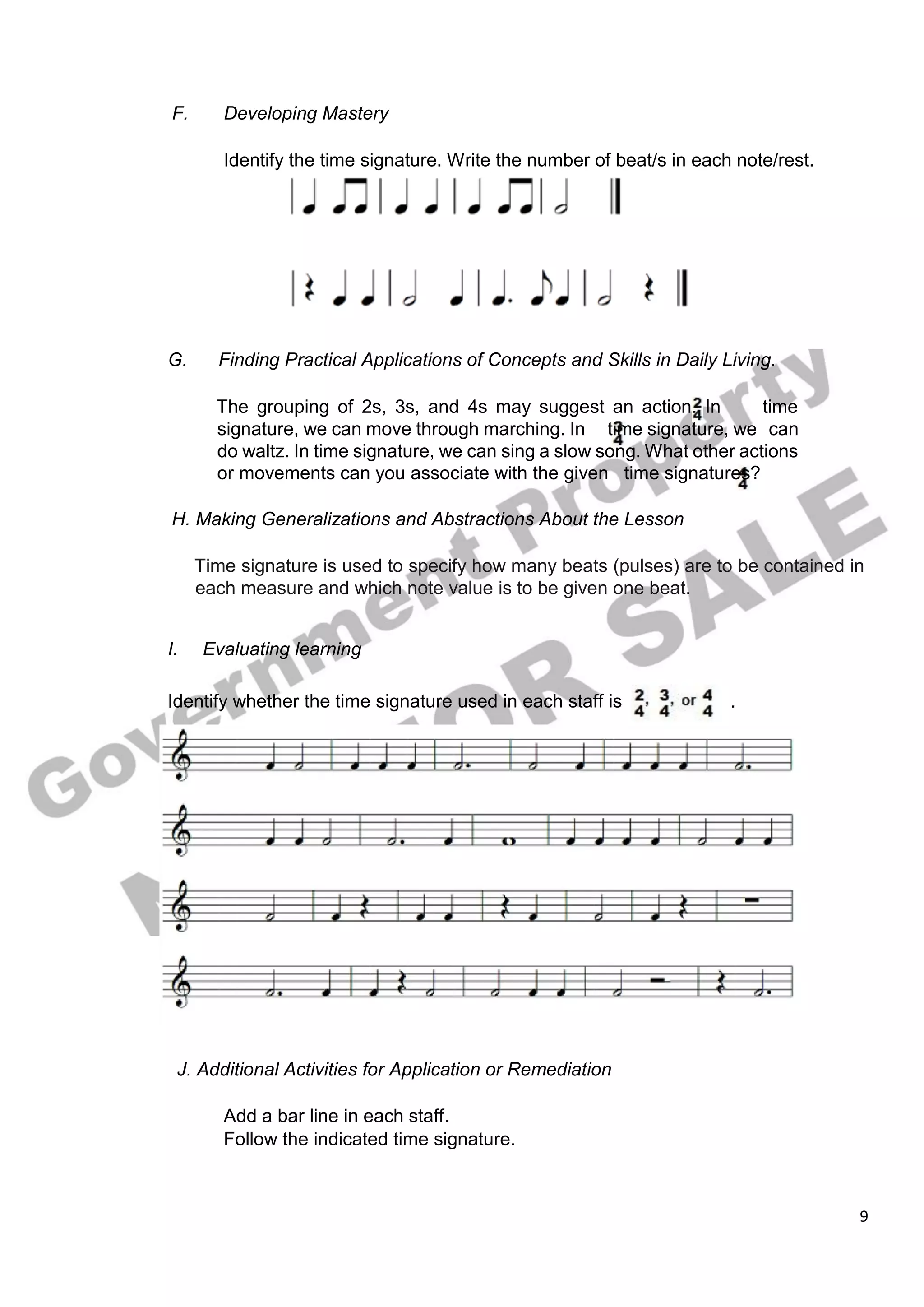 Music 6 quarter 1 | PDF