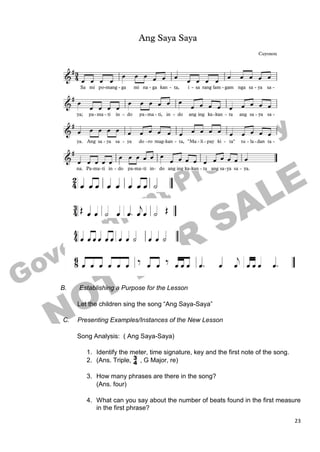 Music 6 quarter 1 | PDF