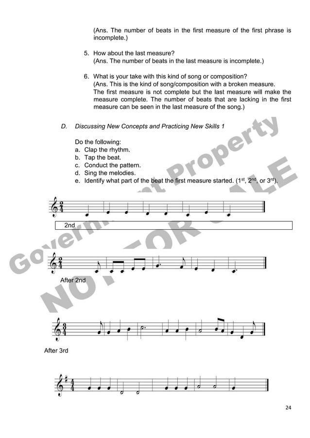 Music 6 quarter 1 | PDF | Music | Entertainment