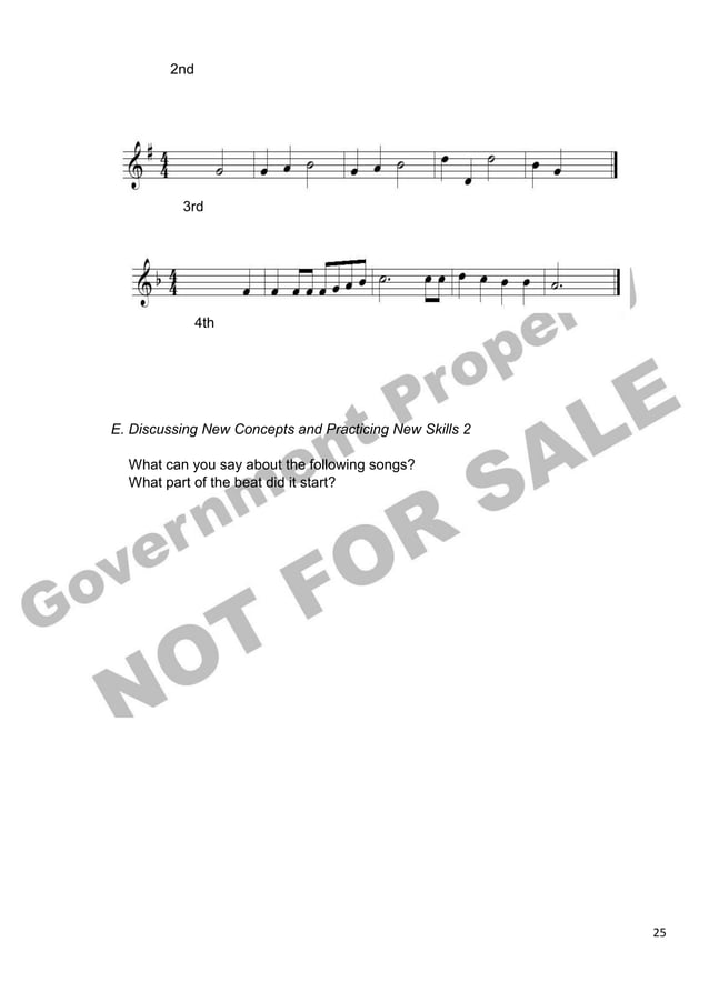 Music 6 quarter 1 | PDF | Music | Entertainment
