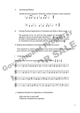 Music 6 quarter 1 | PDF