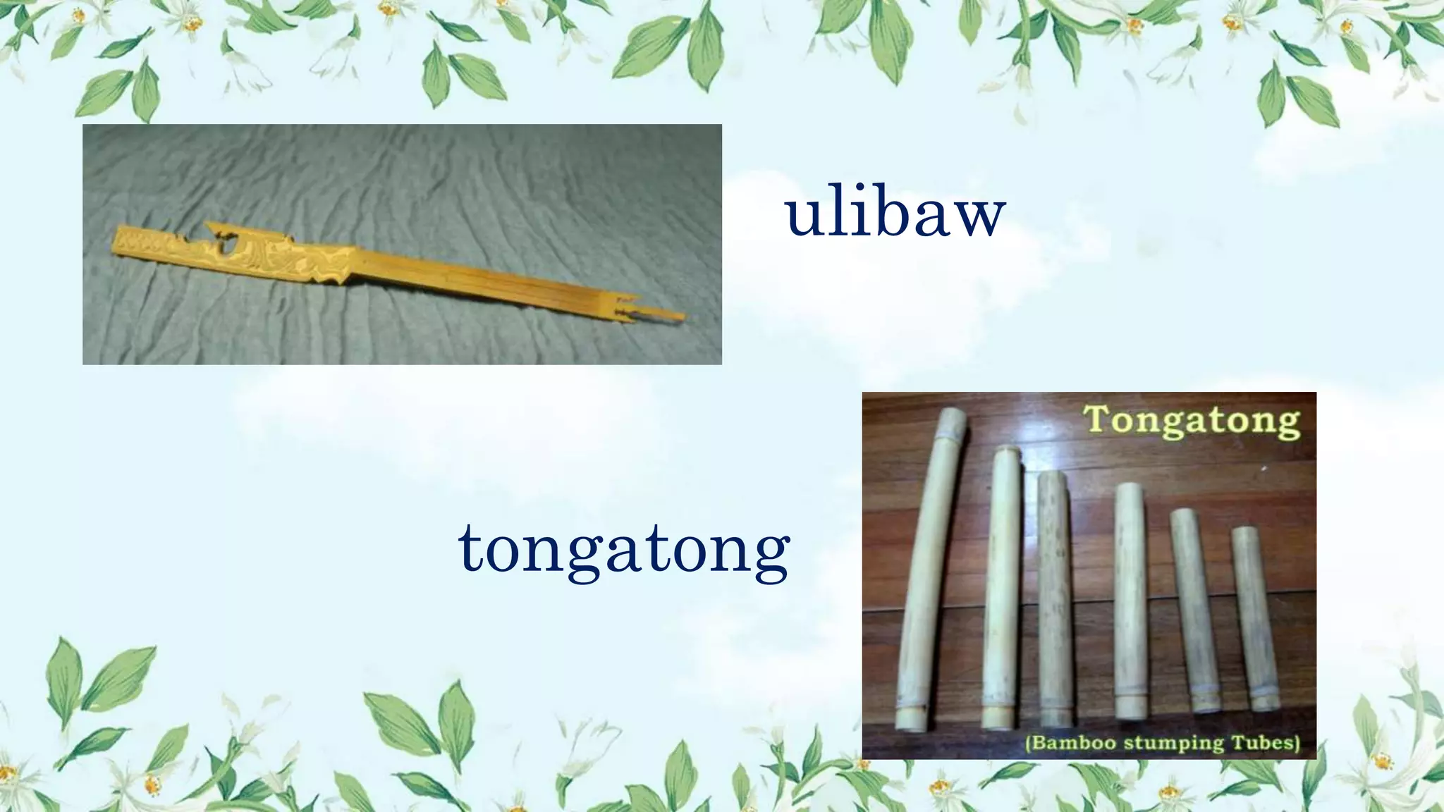 INSTRUMENTAL MUSIC OF CORDILLERA | PPTX