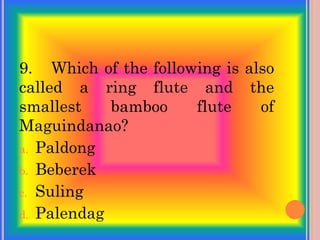 Music 7 - Pretest | PDF | Music | Entertainment