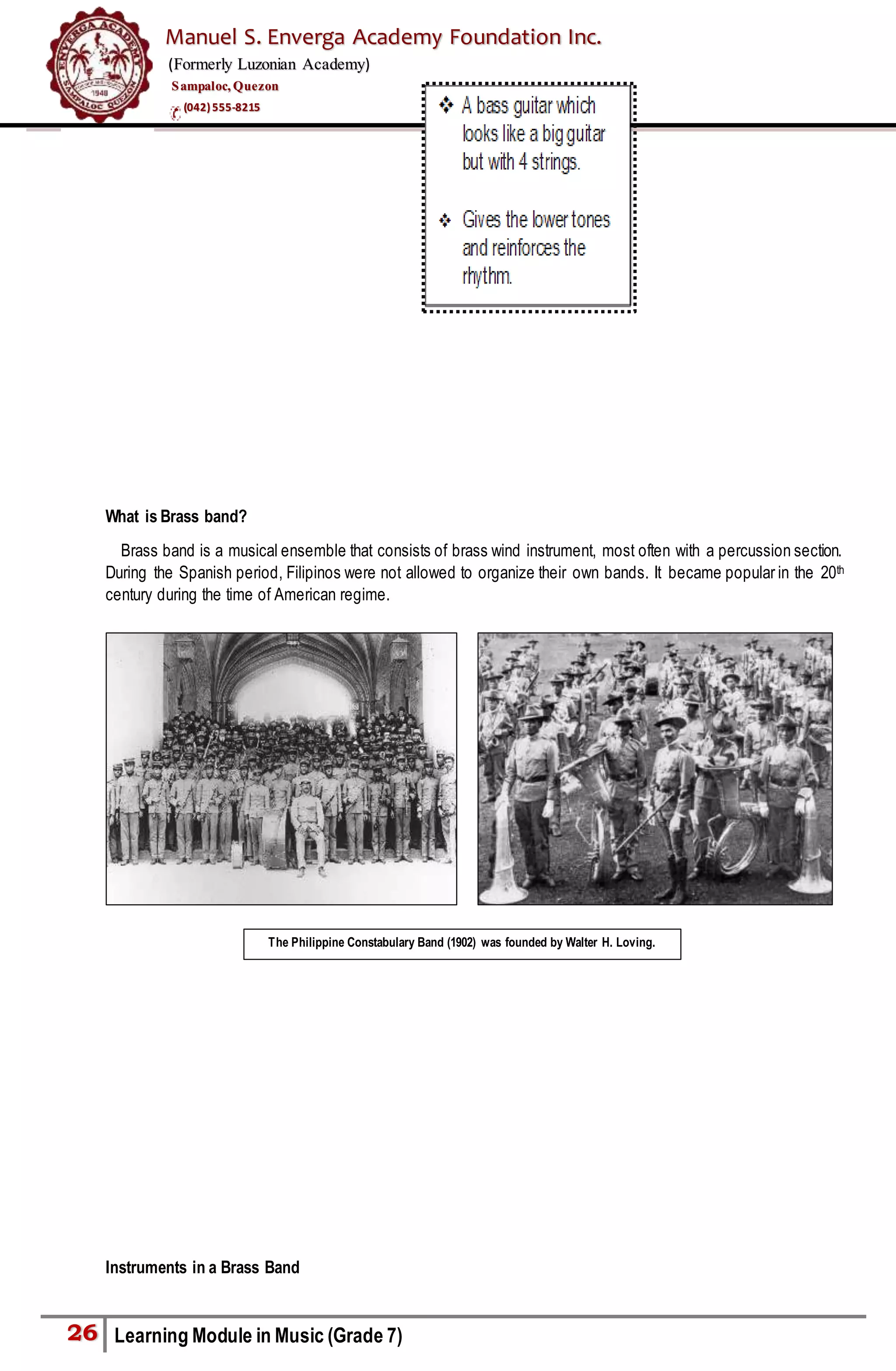 Music 7 Module (1 st quarter) | DOCX