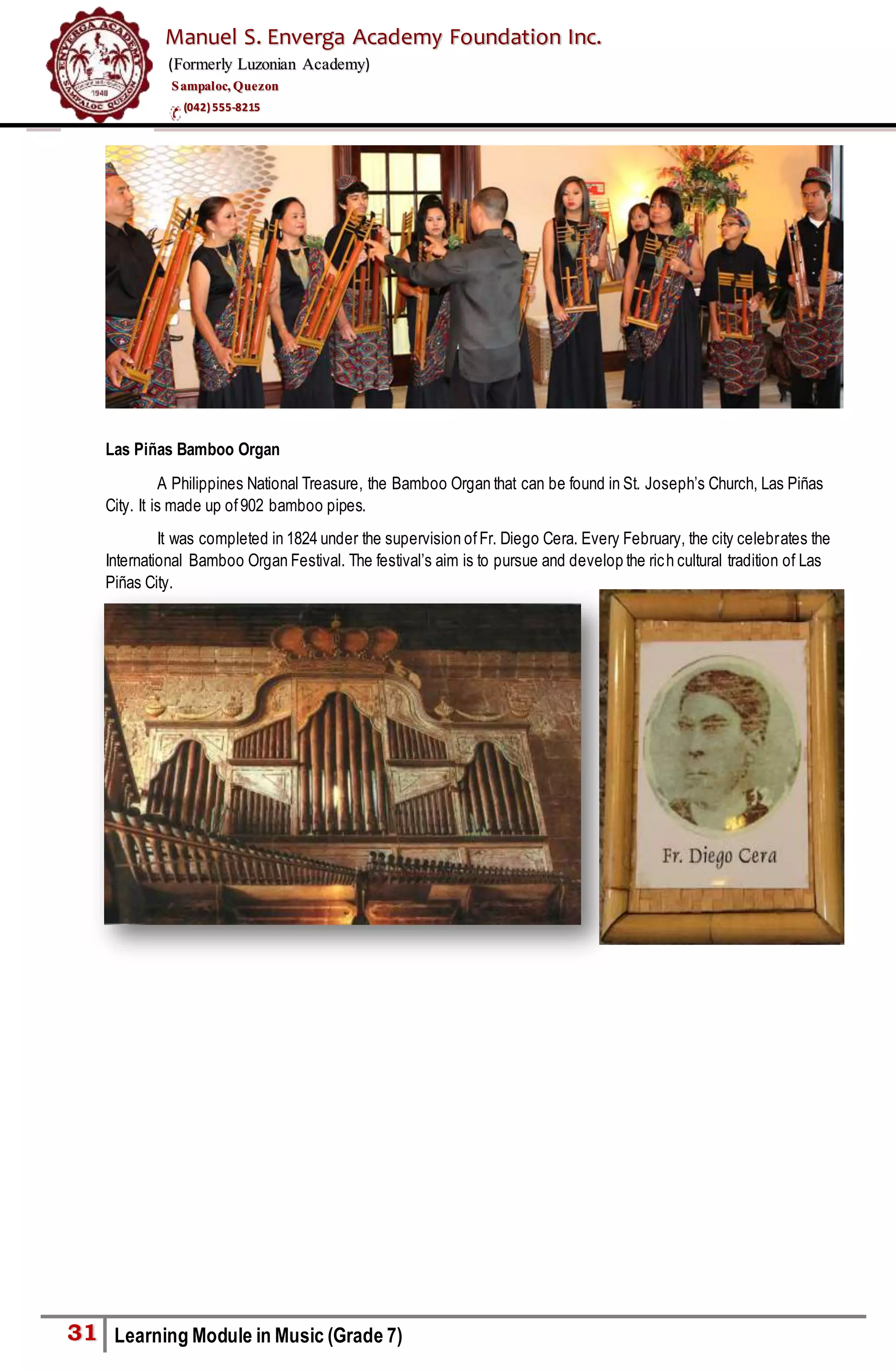 Music 7 Module (1 st quarter) | DOCX