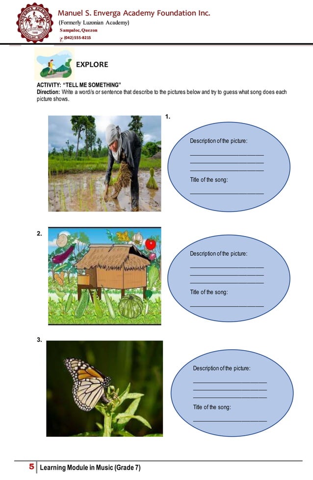 Music 7 Module (1 st quarter) | DOCX | World/International Music | Music