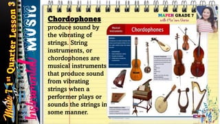 Music 7 Instrumental Music Quarter 1 lesson 3-4 | PDF