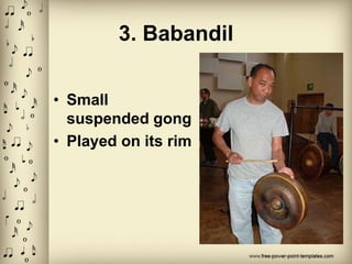 Music 7 lesson #1 palabunibunyan ensemble | PPTX