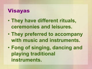 Music 7 lesson #3 music of the visayas | PPTX