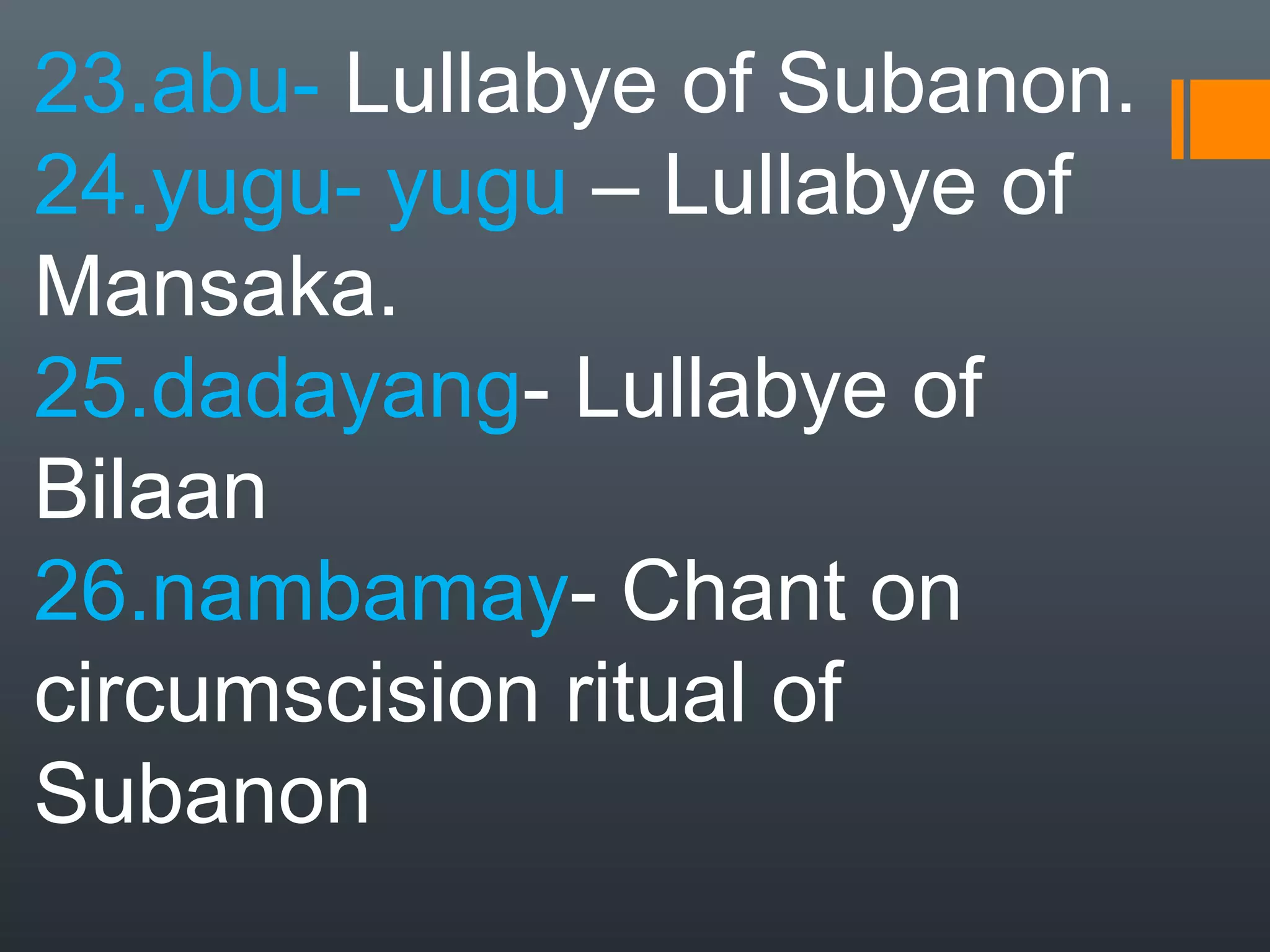 Music 7 lesson #3 other instruments of mindanao | PDF