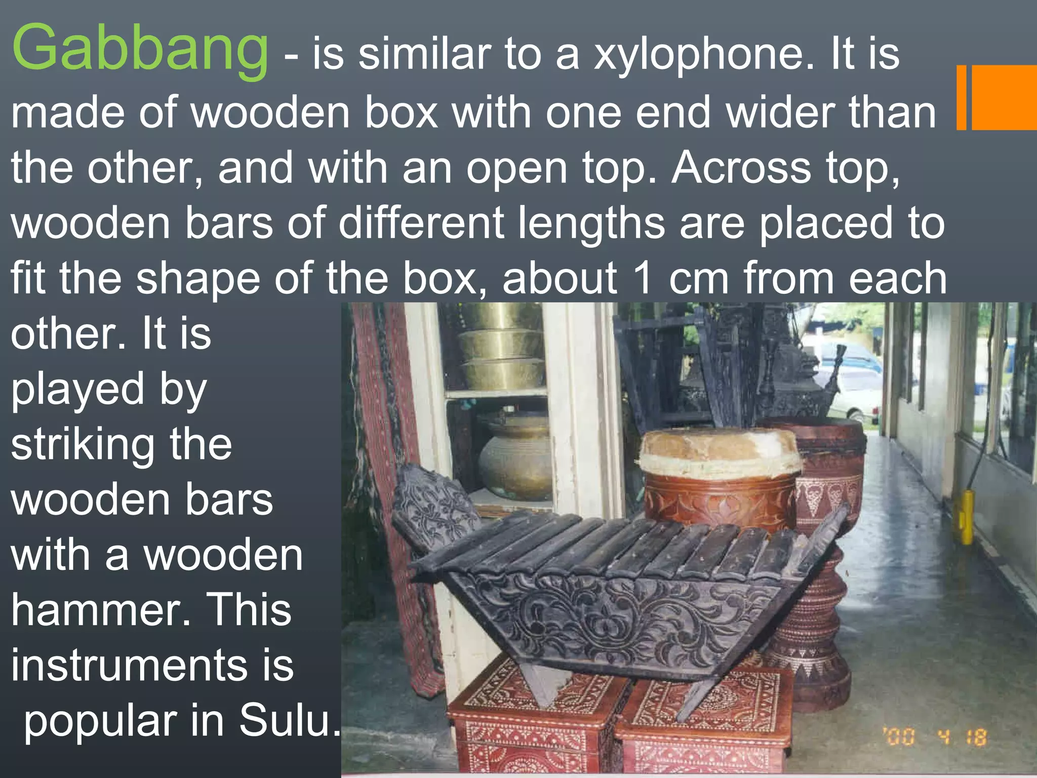 Music 7 lesson #3 other instruments of mindanao | PDF