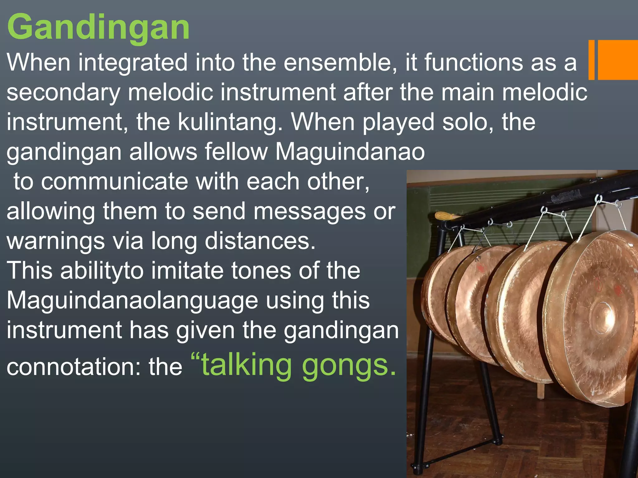 Music 7 lesson #3 other instruments of mindanao | PDF