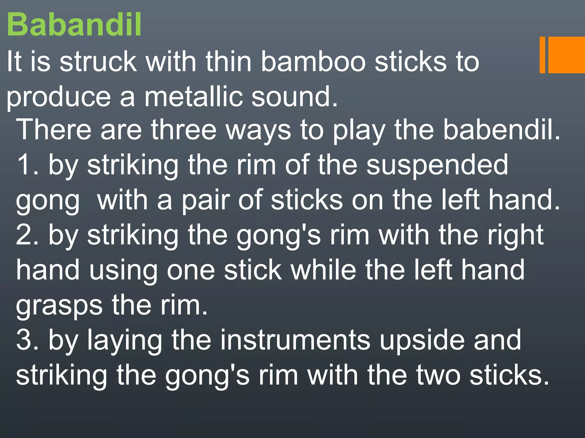 Music 7 lesson #3 other instruments of mindanao | PDF