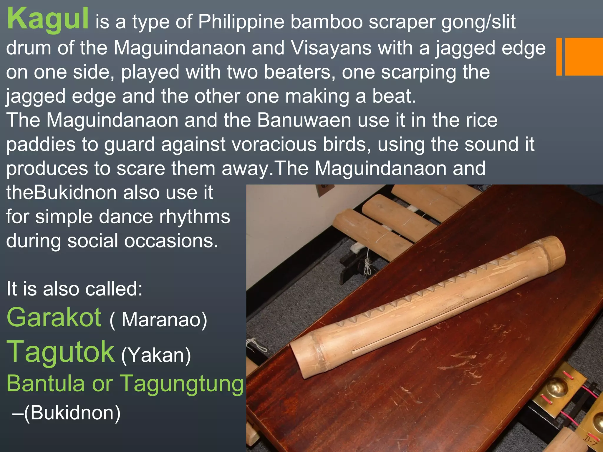 Music 7 lesson #3 other instruments of mindanao | PDF