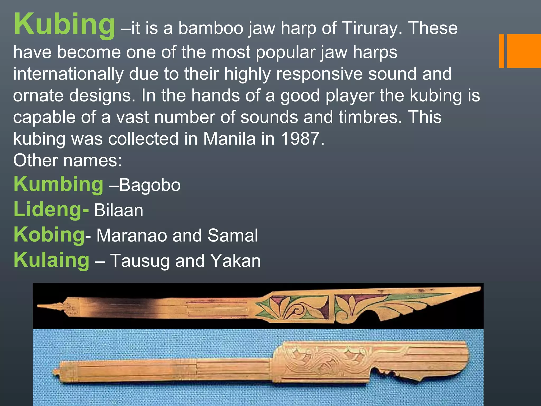 Music 7 lesson #3 other instruments of mindanao | PDF