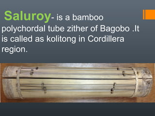 Music 7 lesson #3 other instruments of mindanao | PDF