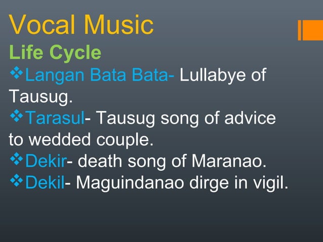 Music 7 lesson #3 other instruments of mindanao | PDF | Music ...