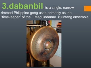 Music 7 lesson #3 other instruments of mindanao | PDF