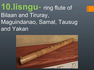 Music 7 lesson #3 other instruments of mindanao | PDF