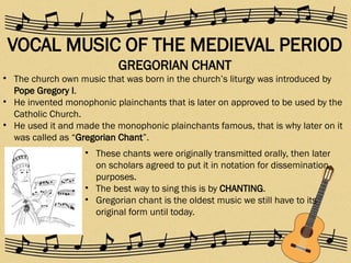 MUSIC of the MEDIEVAL PERIOD grade 9.pptx