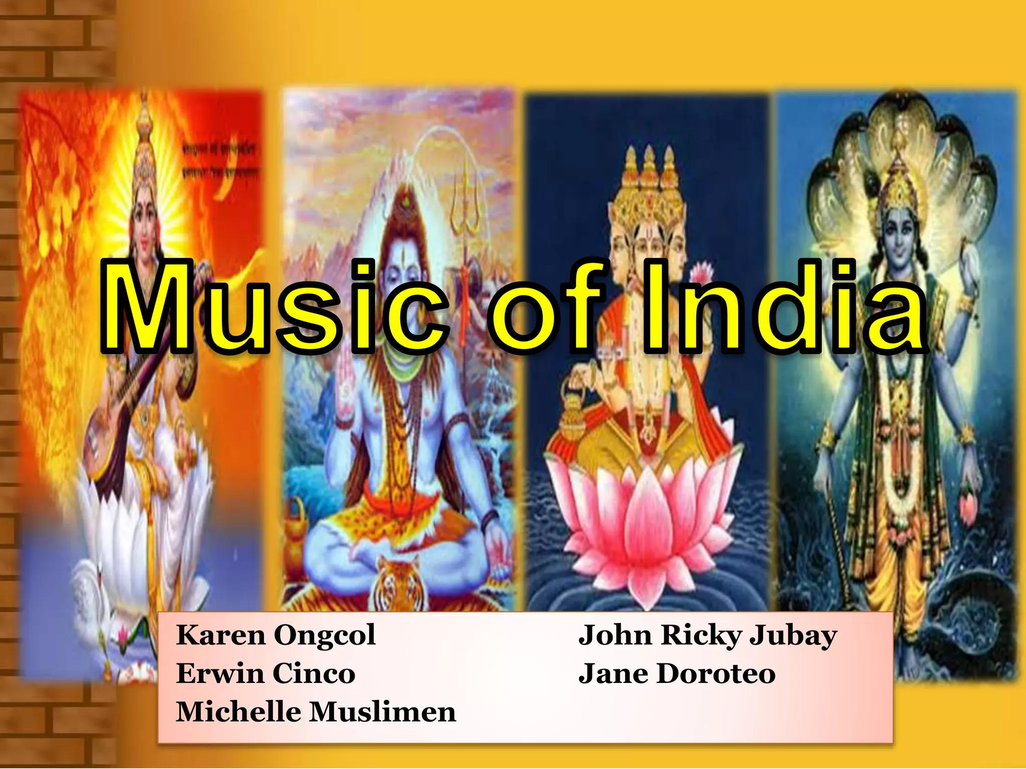 Music 8 lesson #1 music of india | PDF