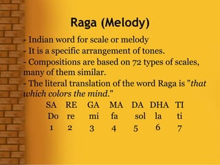 Music 8 lesson #1 music of india | PDF
