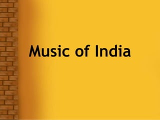 Music 8 lesson #1 music of india | PDF