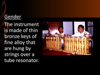 Music 8 lesson #1 music of indonesia | PPTX