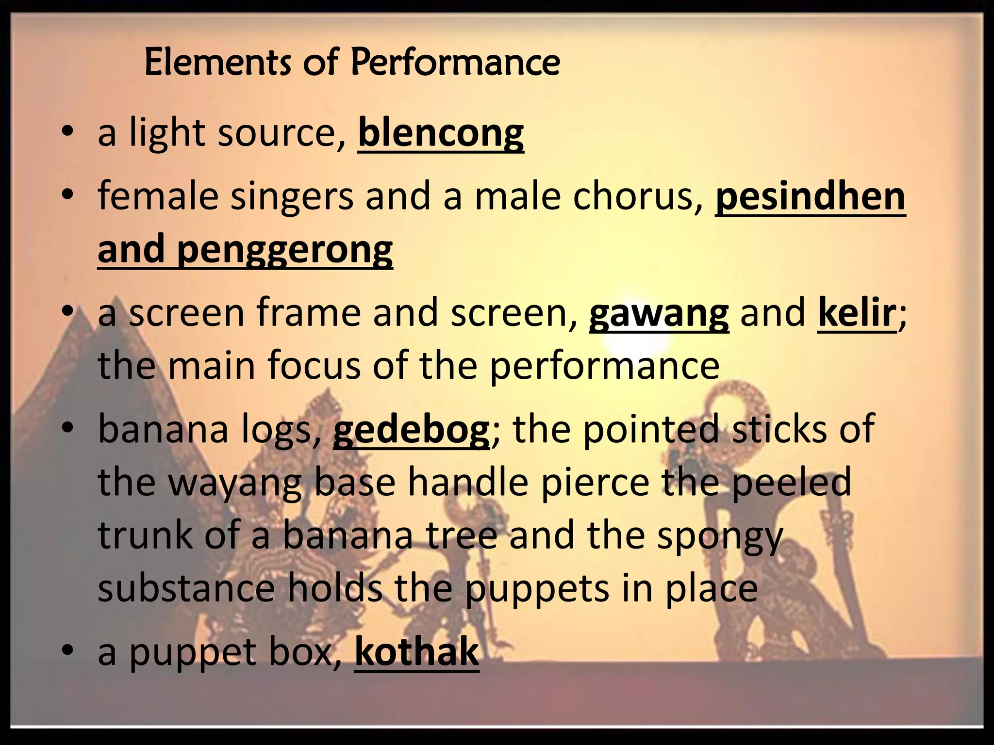 Music 8 lesson #1 wayang kulit | PDF