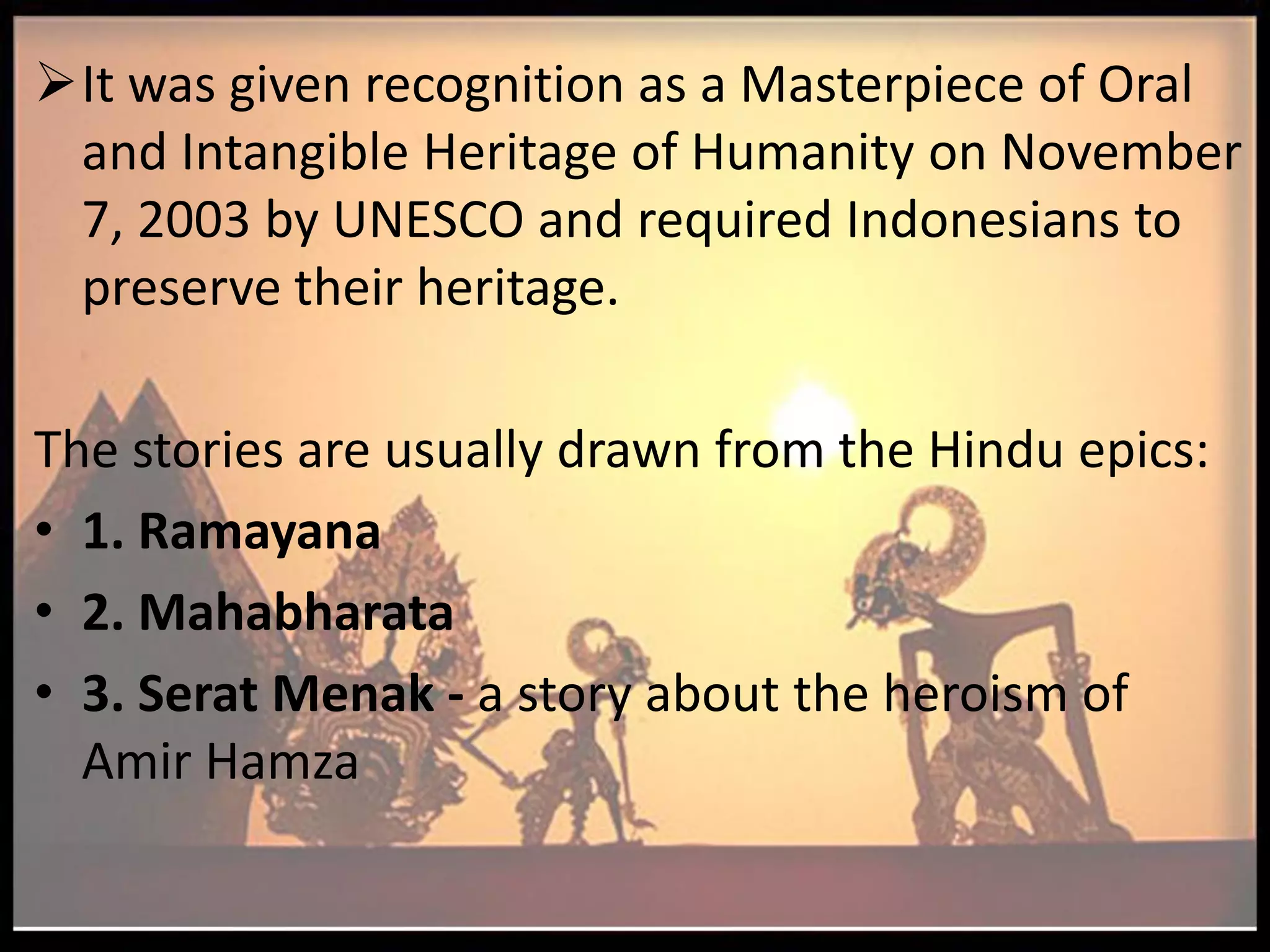 Music 8 lesson #1 wayang kulit | PDF