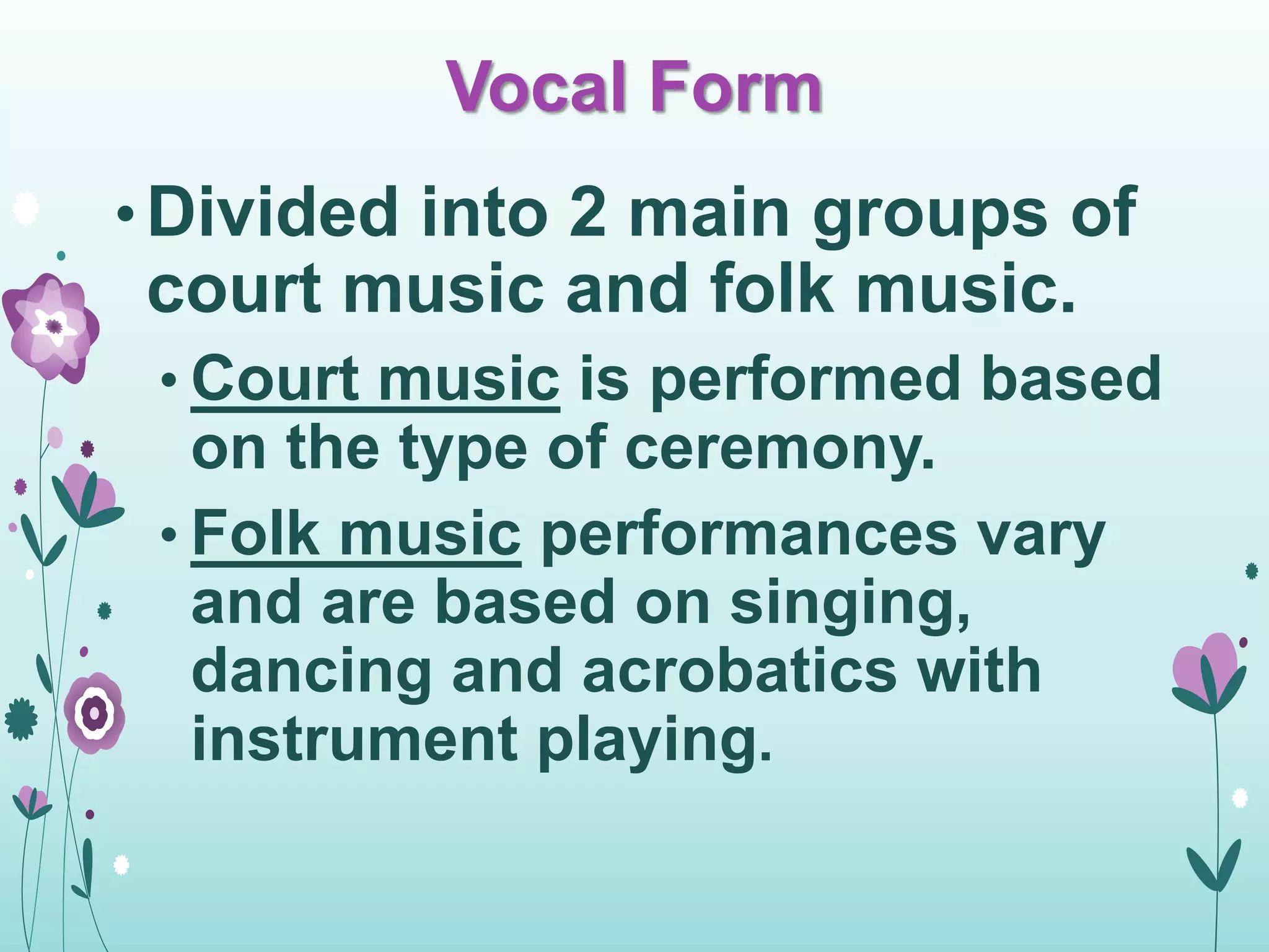 Music 8 lesson #3 music of korea | PPTX