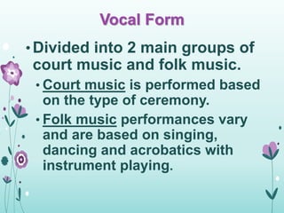 Music 8 lesson #3 music of korea | PPTX