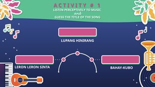 MUSIC OF SOUTHEAST ASIA- GRADE 8 1st QTR | PPTX