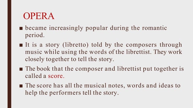 Music 9 - 4th quarter - Vocal Music of the Romantic Period.pptx