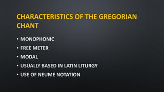 MUSIC 9 Quarter 1 - Lesson 1 to 3 (Medieval, Renaissance and Baroque ...