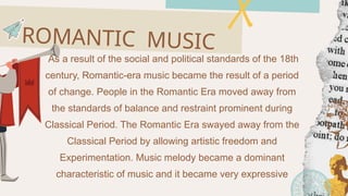 MUSIC 9_3RD QUARTER-Instrumantal Music of Romantic Era | PPTX
