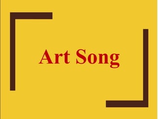 Music 9 art song and opera of the romantic period | PPTX