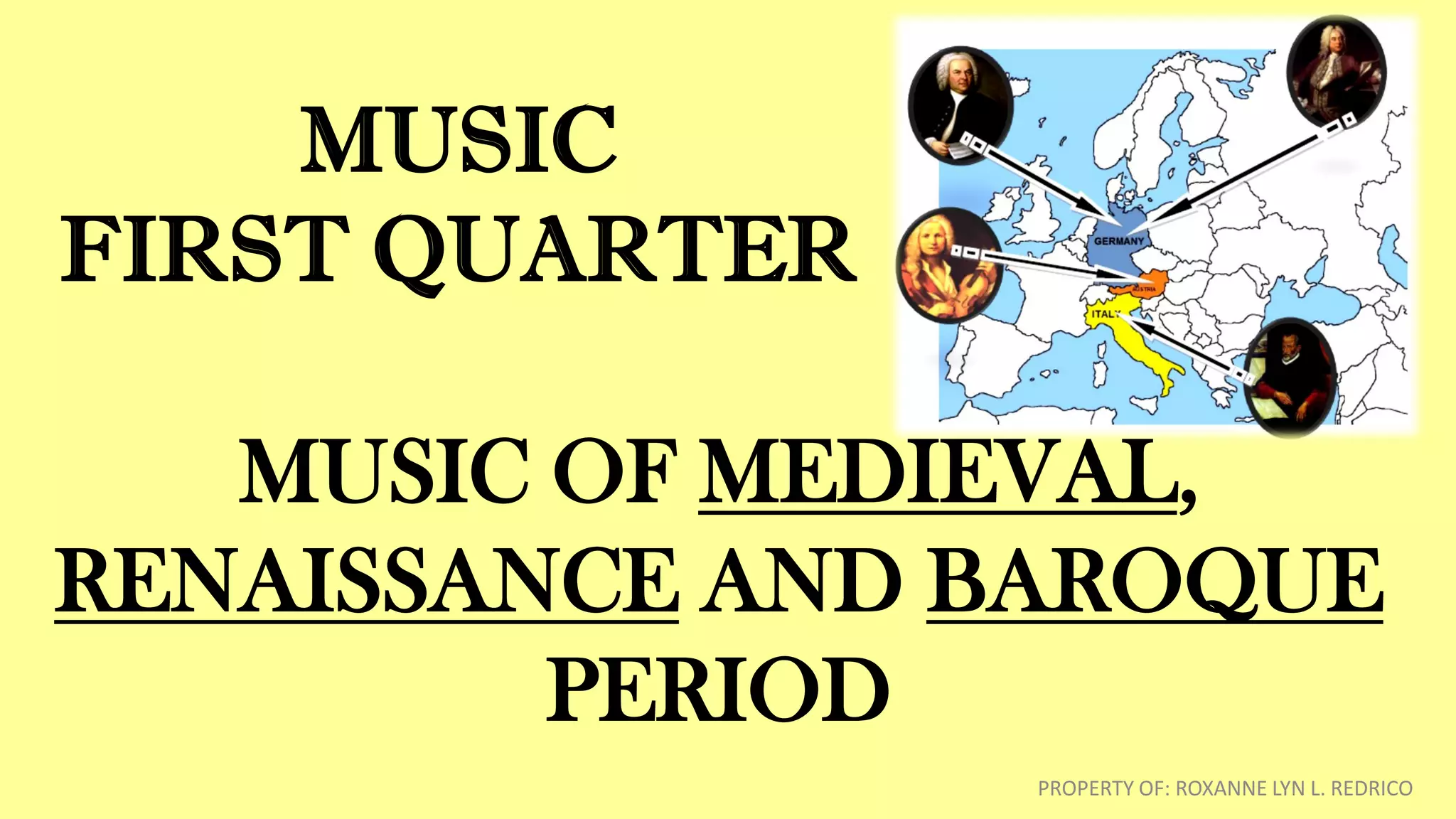 GRADE 9 BAROQUE MUSIC - PDF | PDF