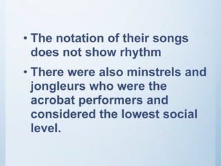 Music 9 lesson #1 music of the medieval period | PPTX