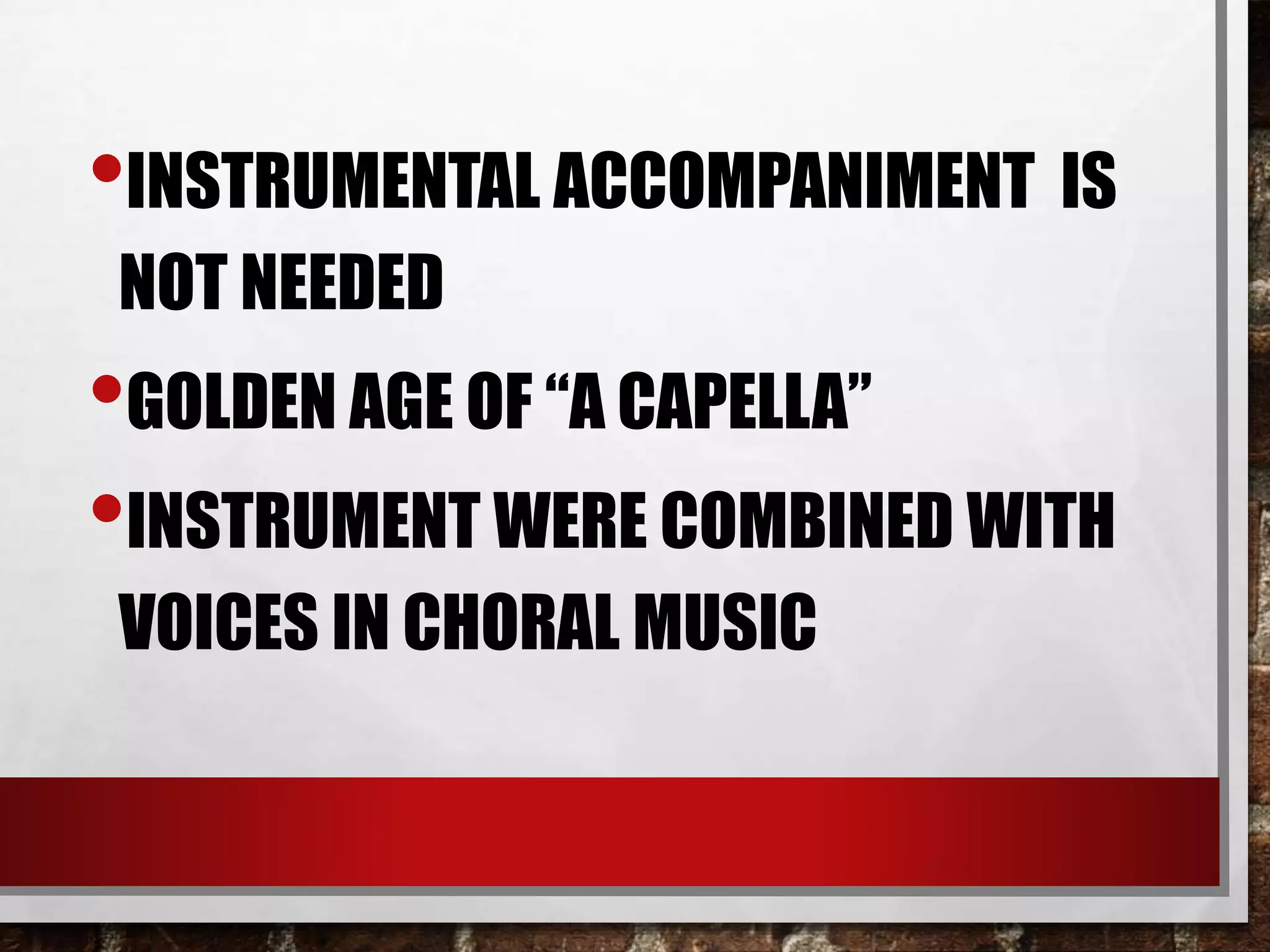 Music 9 lesson #2 music of the renaissance period | PPTX