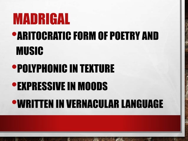 Music 9 lesson #2 music of the renaissance period | PPTX | Classical ...