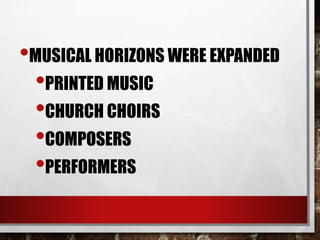 Music 9 lesson #2 music of the renaissance period | PPTX