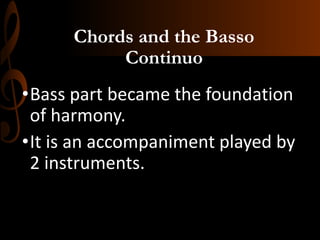 Music 9 lesson #3 music of the baroque period | PPTX