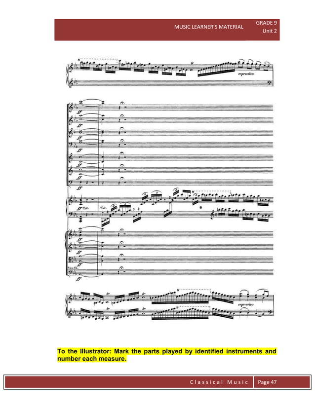 MAPEH Music Grade 9 | PDF