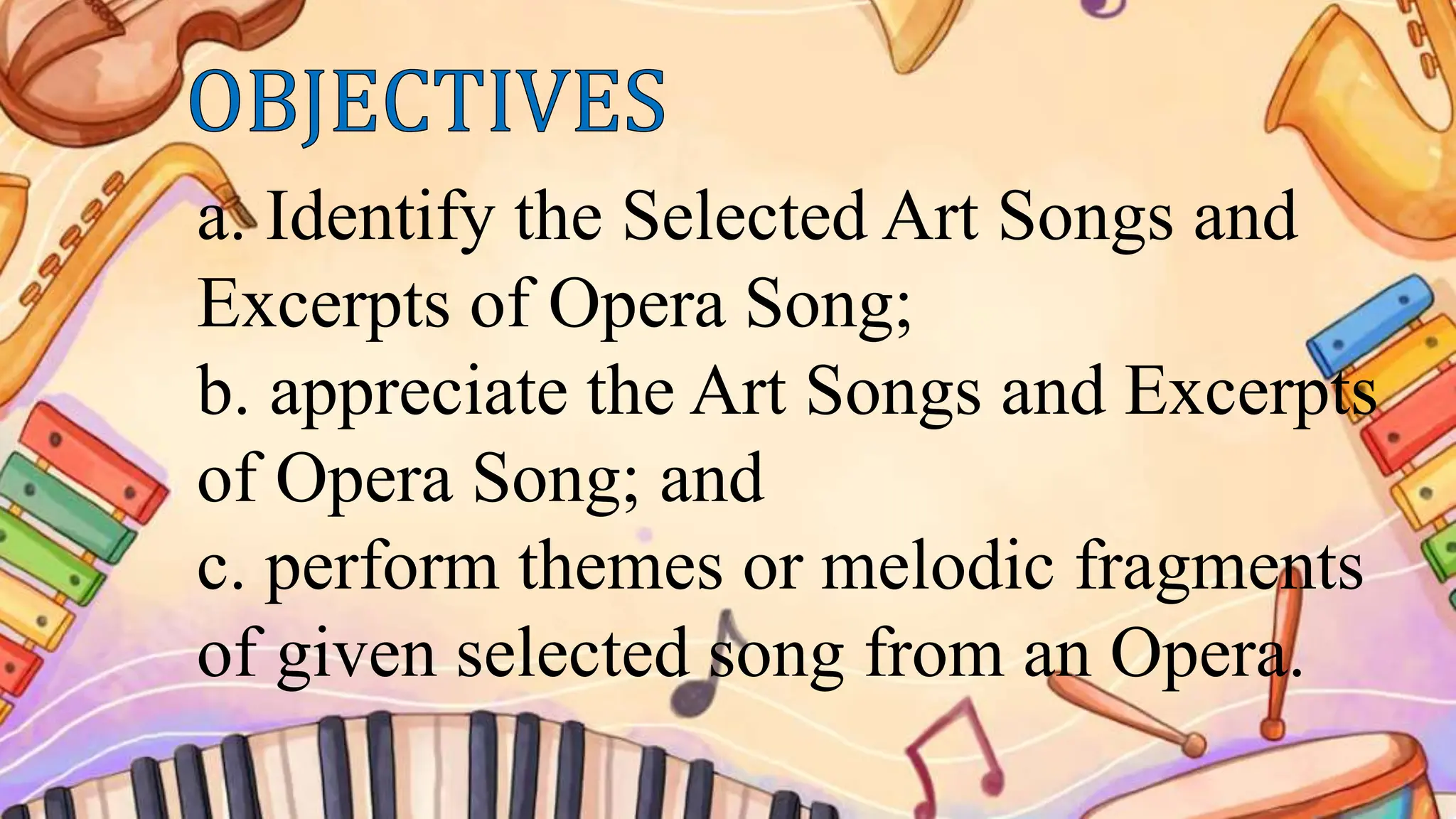 Grade 9 MAPEH Music 9 Quarter 4 Powerpoint presentation | PPTX