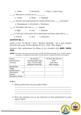 MUSIC 9 Q4 SLM3.pdf FOR YOUR REFERENCE ONLY | PDF