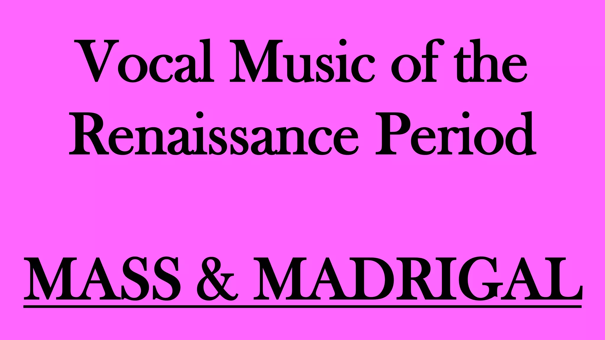 GRADE 9 RENAISSANCE MUSIC - PDF | PDF
