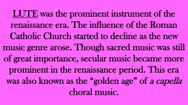 GRADE 9 RENAISSANCE MUSIC - PDF | PDF